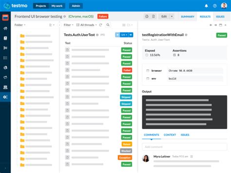 Test Automation Management And Reporting Testmo