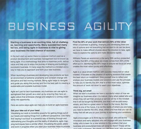 How To Build An Agile Business Guide