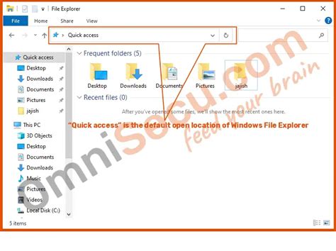 How To Change Windows File Explorer Open Location From Quick Access To This PC Or This PC To