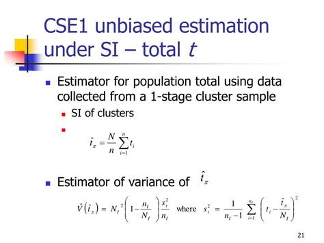 Ppt Cluster Sampling Powerpoint Presentation Free Download Id 291455