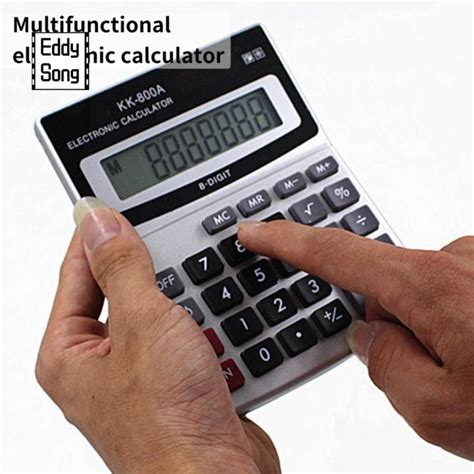 Eddy Song Medium Desktop Wide Display Screen Arithmetic 8 Digits