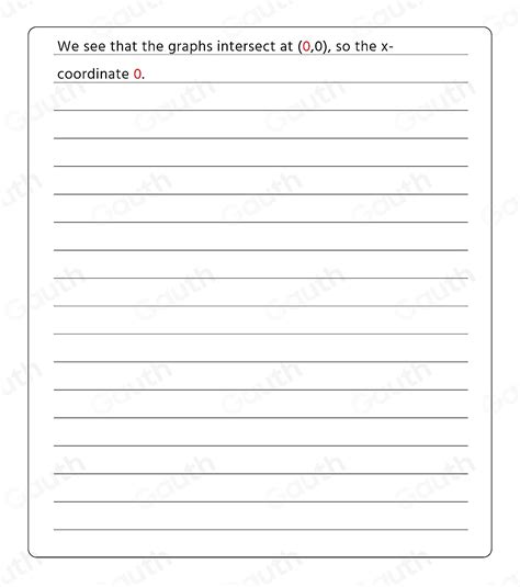 Solved 9 The Two Lines Graphed On The Coordinate Grid Represent A System Of Equations 1 7 0 5