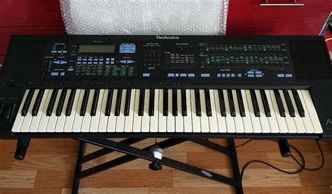 Technics SX AX Synthesizer Keyboard Reverb