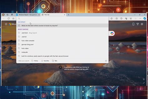 Microsoft Is Shoving Default Copilot Prompts In Edge S Address Bar But They Re Irrelevant And
