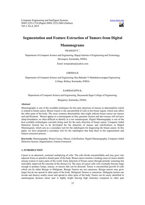 11 [37 46]segmentation and feature extraction of tumors from digital