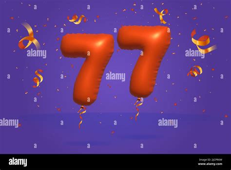 Chiffre 77 Banque Dimages Vectorielles Alamy