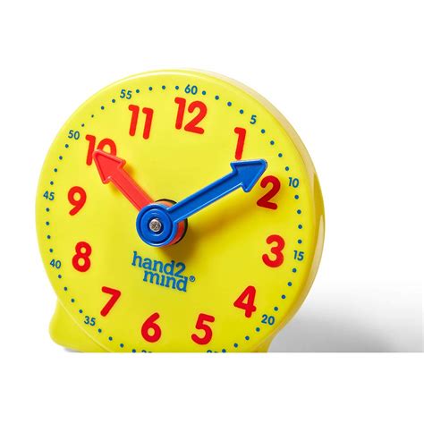 Mini Geared Clock Telling Time Teaching Clock Learn To Tell Time Clock Analog Learning Clock