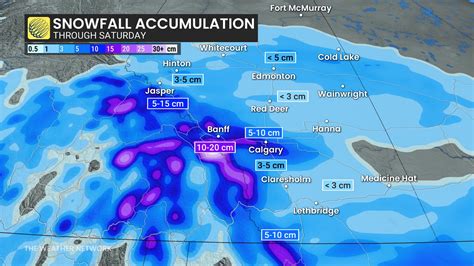 Calgary Area On The Lookout For Bursts Of Snow On Saturday The
