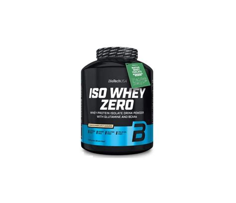 Biotech Usa Iso Whey Zero Sabor Chocolate Blanco
