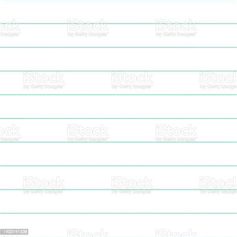 그리드 용지입니다 색상 가로 선이있는 추상적 인 줄무늬 배경입니다 학교 벽지 질감 노트북기하학적 원활한 패턴 투명 한 배경에 줄 지어 종이 비워 개념에 대한 스톡 벡터 아트