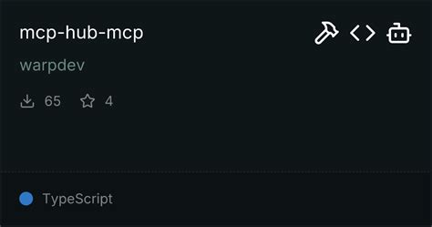 MCP Hub MCP Server Glama