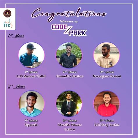 Itcs Information Technology And Computing Society On Linkedin Itcs Uov Codezpark Code