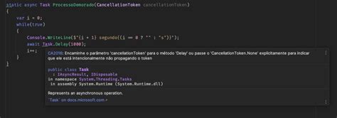 Asyncawait Para Que Serve O Cancellationtoken Dev Community