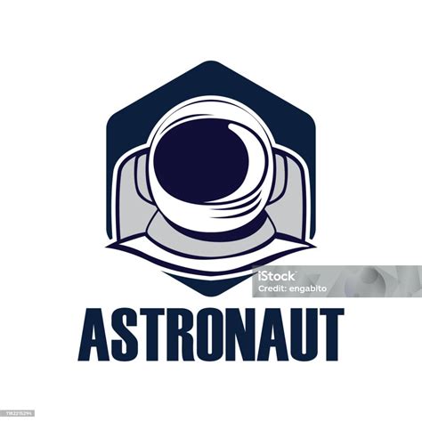 흰색 배경에 고립 된 우주 비행사 마스코트 아이콘입니다 벡터 일러스트레이션 과학에 대한 스톡 벡터 아트 및 기타 이미지 과학 귀여운 남자 Istock