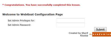 webgoat之insecure configuration 戚名钰的博客
