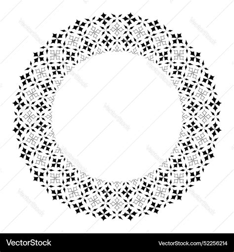 Radial Circular Pattern Royalty Free Vector Image