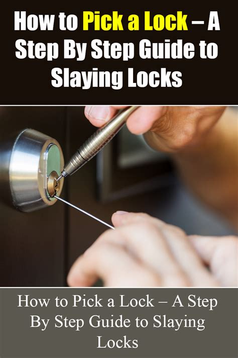 How To Pick A Lock The Ultimate Guide Lock Picking Diy Lock Life Hacks Computer