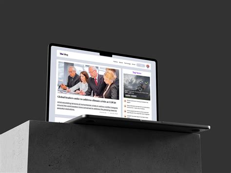 Blog Website Ui Design Behance