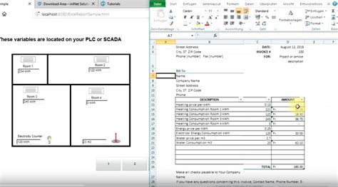 Read Excel Reports From Scada With A Click Ininet Solutions Gmbh