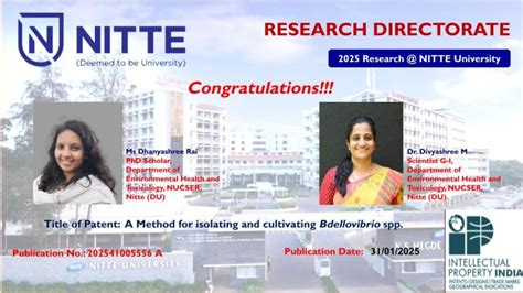 Congratulations Rnd Nitte Du Congratulations Rnd Nitte Du