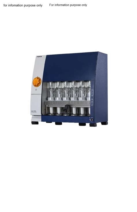 Foss Soxtec 8000 Extraction Fully Automated Purvee Enterprises At