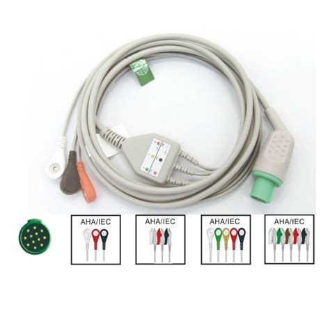 Use For Human ECG Data Monitoring ECG Measurement Pulse Heart Rate Sensor Module Kit Leads