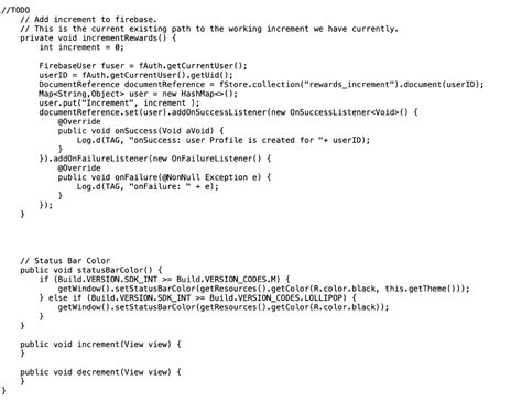Question Create A Increment And Decrement Method To Chegg