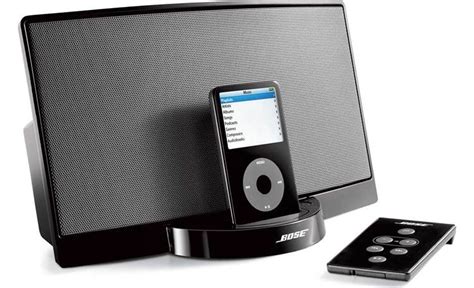 Bose® Sounddock® Black Powered Speaker System For Ipod® At Crutchfield Canada