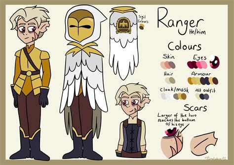 Ranger Reference Sheet By Timelapse11 On Deviantart