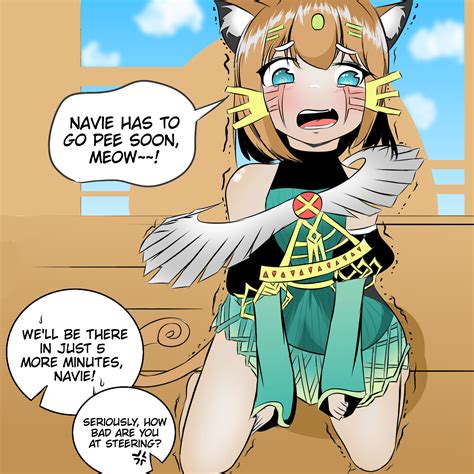 Rule 34 Blue Eyes Brown Hair Cat Ears Cat Tail Catgirl Crying Navie Toram Online Peeing