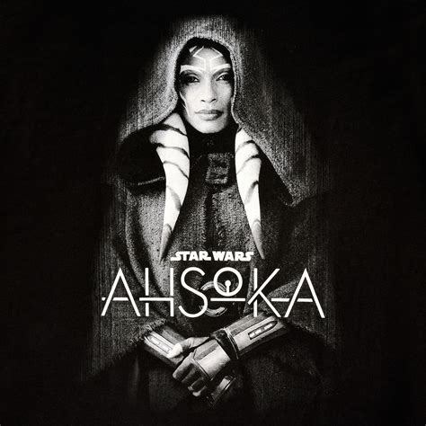 Ahsoka Tano Togruta T Shirt Schwarz Star Wars Elbenwald