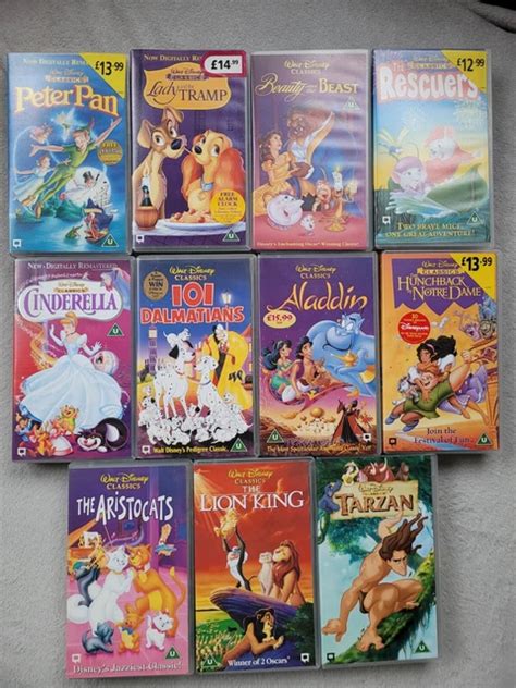 Walt Disney Classics Vhs Bundle £9 99 Picclick Uk