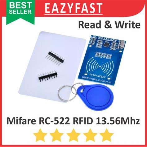 Jual Modul Sensor Kartu Rfid 1356 Mhz Mifare Rc522 Rc 522 Card Tag