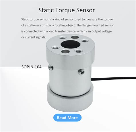 supply professional high accuracy static torque sensor torque