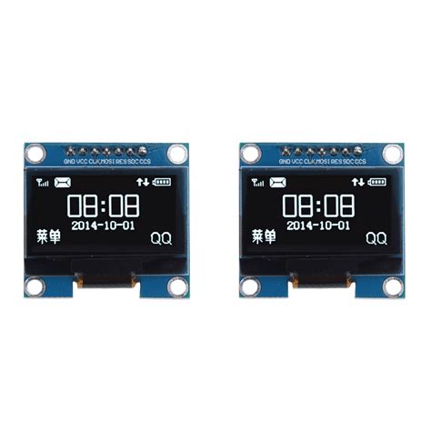 Módulo Oled De 13 Pulgadas Flhrweasw Unidad 128x64 Ssh1106 Para Arduino