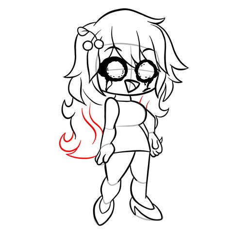 How To Draw Corrupted Gf New Sketchok Easy Drawing Guides