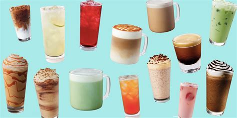 Starbucks Iced Drinks Menu