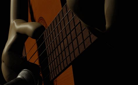Simple Vibrating Guitar String Effect Blendernation