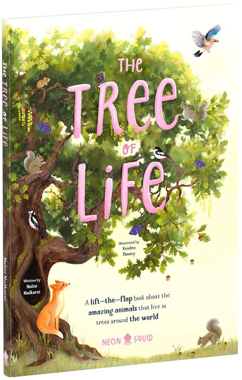 The Tree Of Life Neon Squid