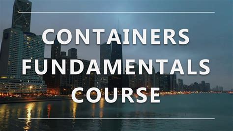 containers fundamentals training course from the linux foundation and