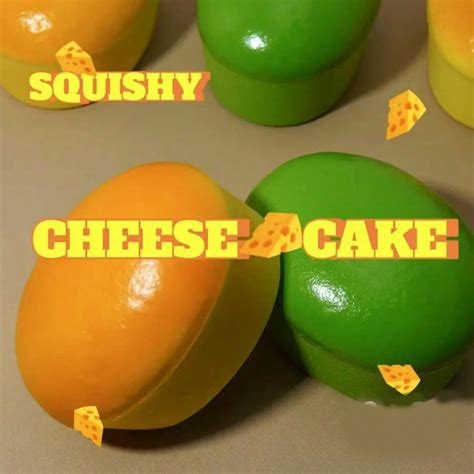 Cute Realistic Cheese Cake Bread Squishies Super Soft Squeeze Toys Anti Stress Relief Squeeze
