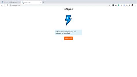 Lightening Web Component Devpost