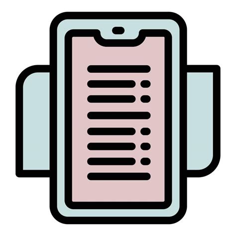 Qr Code Icon Outline Vector Mobile App 14303414 Vector Art At Vecteezy