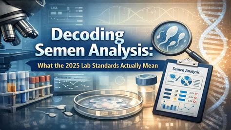 Decoding Semen Analysis What The 2026 Lab Standards Actually Mean The