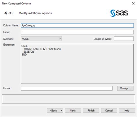 Solved What Is Sas Eg Equivalent Method To Create A Case Statement