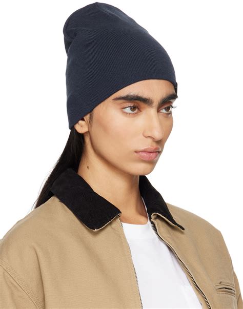 Carhartt Work In Progress Navy Scripter Beanie Carhartt Wip