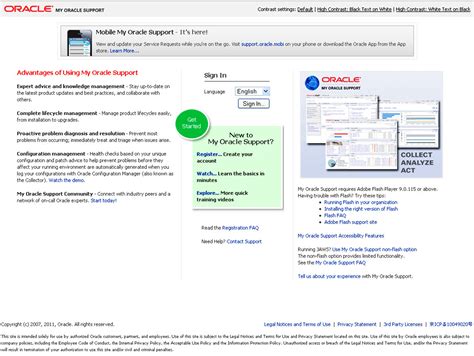 forwarding the log snapshot to oracle support