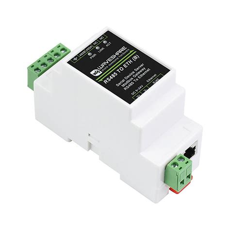 RS Serial Port Server RS To RJ Ethernet IP To Serial Port Module Rail Type Serial Port