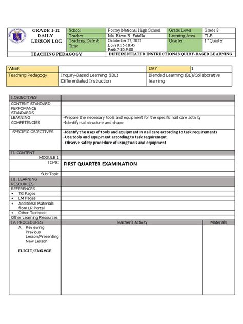 Dll Exam Pdf Learning Teaching Method