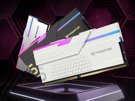 Predator Hermes Rgb 32gb 2x 16gb Ddr5 6400mhz Cl32 Desktop Memory White Intel And Amd Ready
